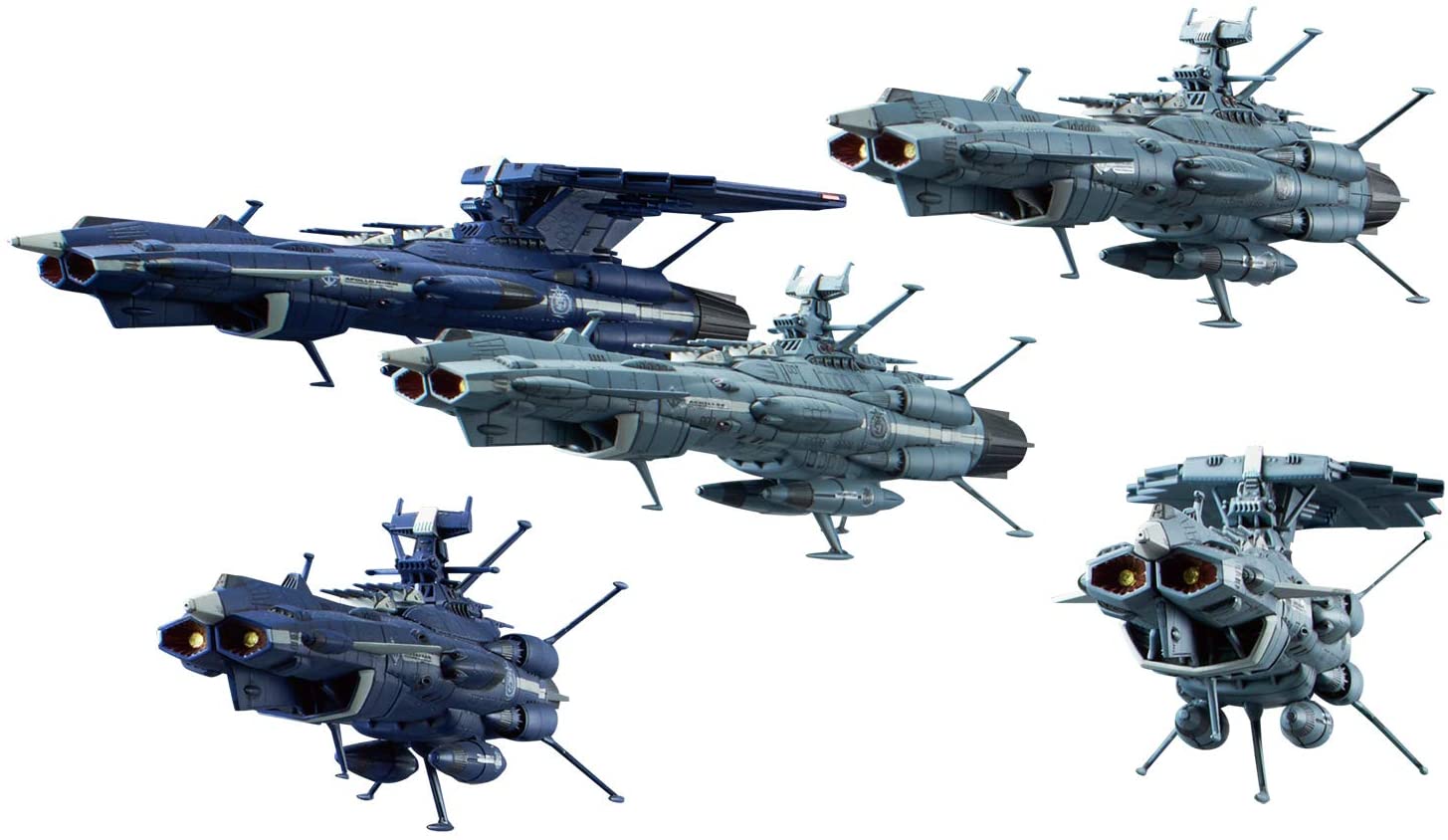 Space Battleship Yamato 2202 Mecha Collection Earth Federation ...