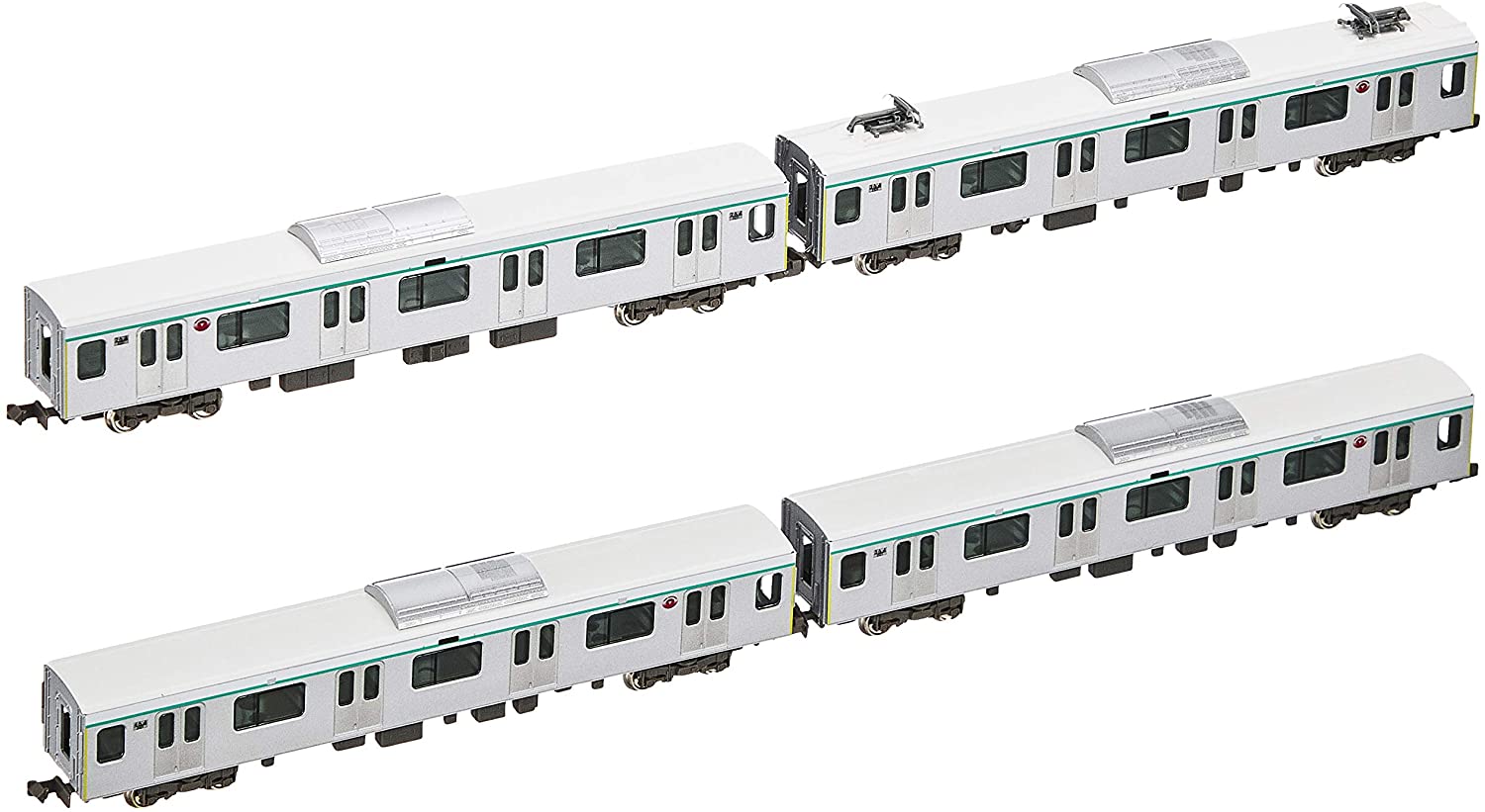 Greenmax N gauge Tokyu 2020 series (Denen-toshi line) 4-car set of ...